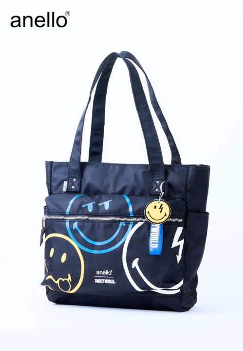 anello / SMILEY X anello Charm Tote Bag / SAN005 | Lazada PH