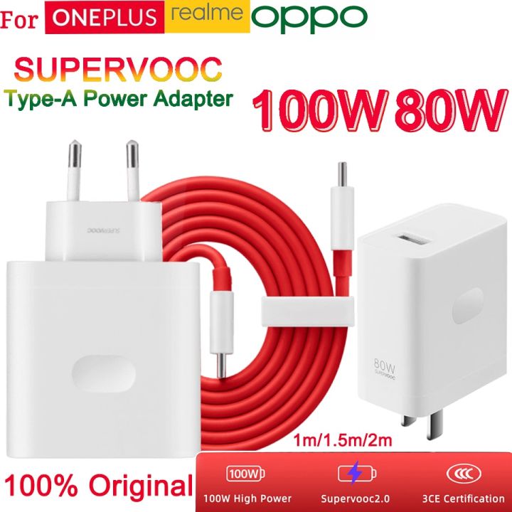 Original Oneplus R 100W 80W Supervooc Travel R Adapter Usb Type A One ...