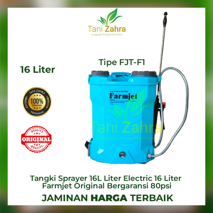 Tengki Tangki Alat Semprot Elektrik Sprayer Elektric Elektrik 16L ...