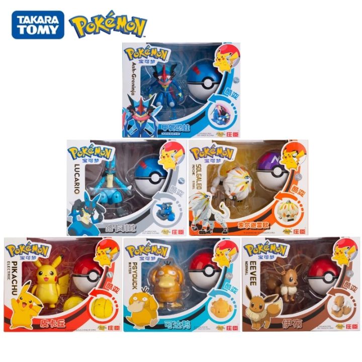 ToyStory Genuine Pokemon Box Set Pocket Monster Pokeball Deformation ...