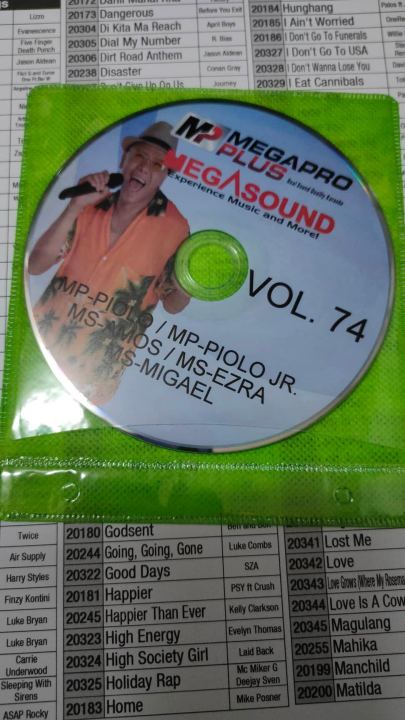 Megapro plus UPDATED CD volume 74( direct supplier from RAON ) | Lazada PH