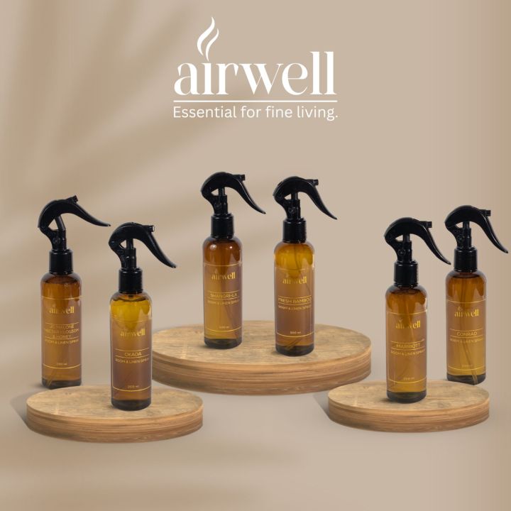 Airwell Buy 1 Take 1 Room Car Linen Spray (200ml) | Anti-Bacterial ...