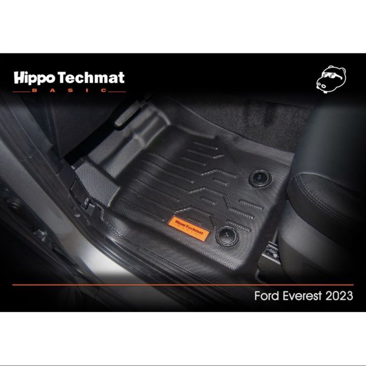 Ford Everest 2023-2024 Hippo Techmat V2 Deep Dish Matting | Lazada PH