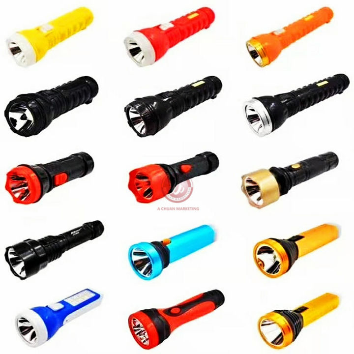 LED Rechargeable Super Capacity Flashlight Portable Outdoor Flashlight ...