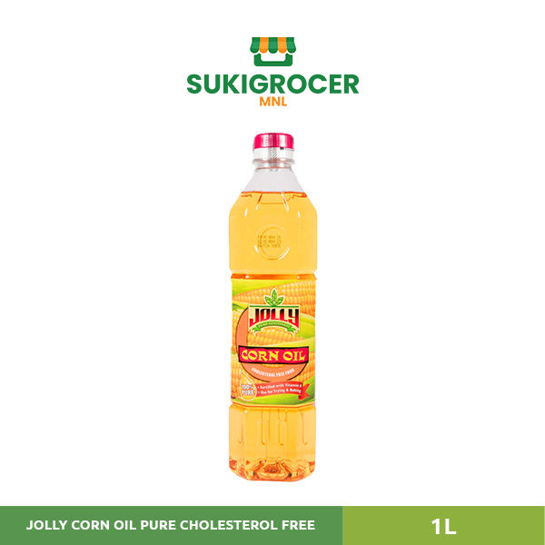 Jolly Corn Oil Pure Cholesterol Free 1L | Lazada PH