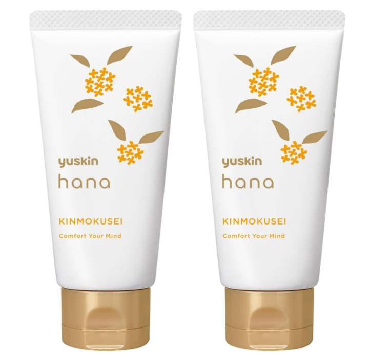 YUSKIN ครีมทามือ ยูสกิน ฮานา แฮนด์ ครีม สูตรวิตามินอี และกลีเซอรีน กลิ่นดอกหอมหมื่นลี้ คินโมคุเ ...