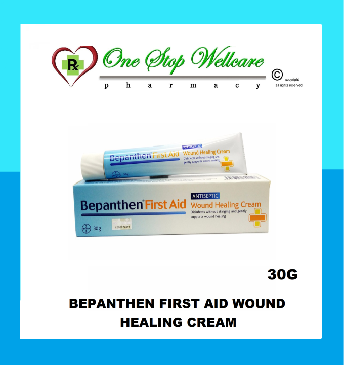 BEPANTHEN FIRST AID WOUND HEALING CREAM 30G (EXP:04/2027) | Lazada