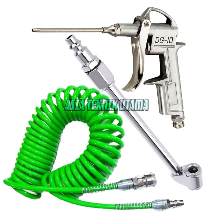 BISA COD!!!spt TEKIRO Tools Paket Alat Service 3in1 Selang Angin Kompresor Recoil Spiral 12 ...