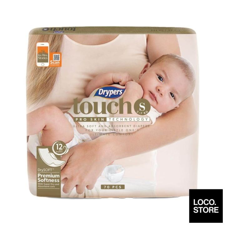 Drypers Touch S Mega 70s | Lazada