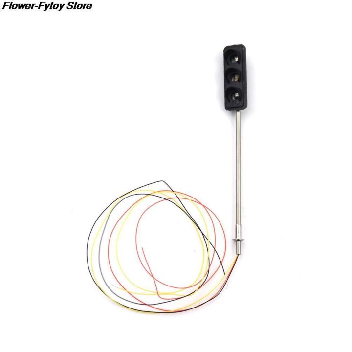 6cm Metal Traffic Signal Pedestrian Crossing Led Light Model 3v Train ...