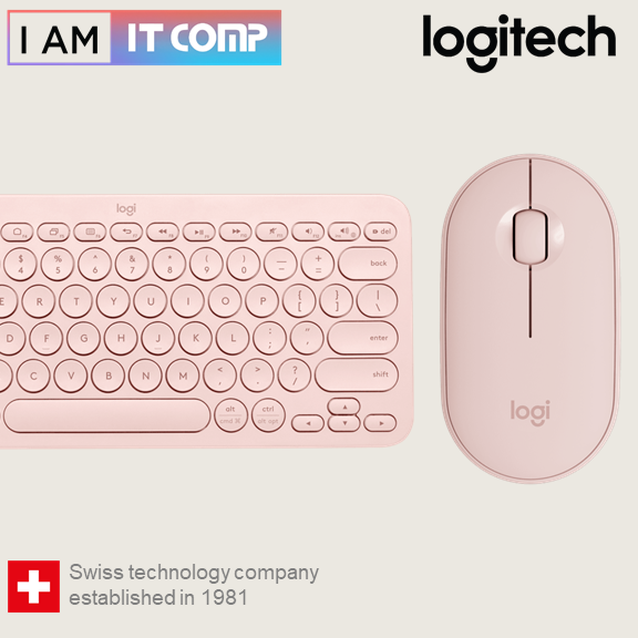 ( Exclusive Pack ) Logitech K380 Bluetooth Multi-Device Keyboard Best ...
