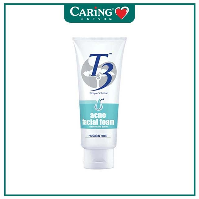 T3 ACNE FACIAL FOAM 100G | Lazada