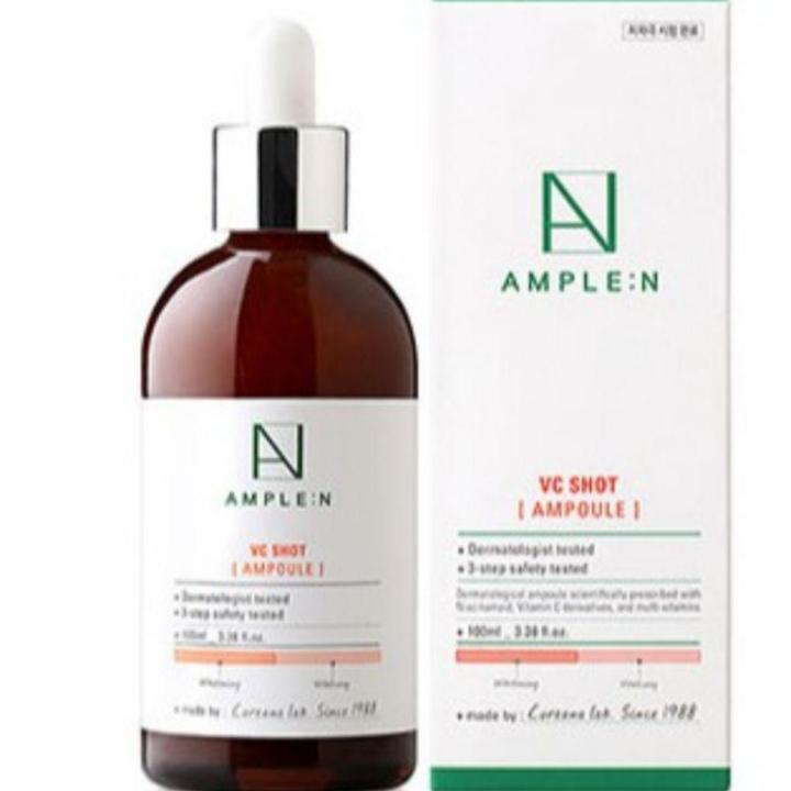 Ample n VC shot Ampoule 100ml. เซรั่มบำรุงผิวหน้า วิตซี ขนาด 100ml | Lazada.co.th