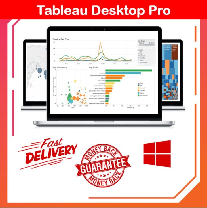 Tableau Desktop Pro 2019 | Lifetime For Windows | Full Version [ Sent email only ] | Lazada.co.th