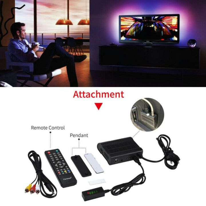 Pantesat Digital TV Tuner Set Top Box WiFi DVB-T2 - HD-99T2 1080P ...