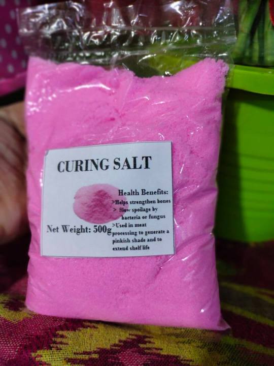 Pink Curing Salt Curing Salt For Meat Processing Salt For Extended Shelf Life Lazada Lazada PH