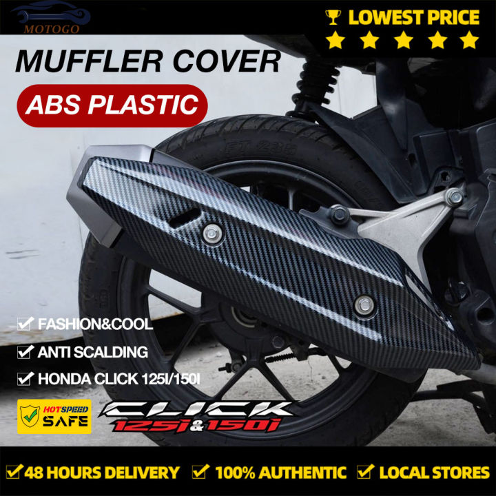 HONDA CLICK HEAT GUARD125/150 V2 GAME CHANGER MUFFLER GUARD COVER FOR ...