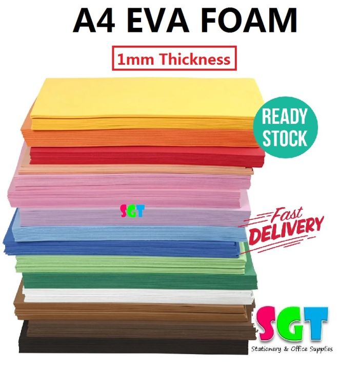 A4 Eva Foam Sheet - 1 PC ONLY | Lazada