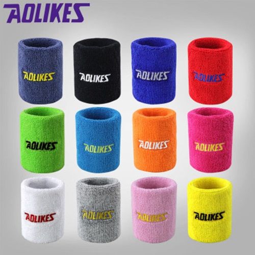 ผ้ารัดข้อมือ ปลอกข้อมือ ซับเหงื่อ Aolikes ของแท้ 1 ชิ้น | Lazada.co.th