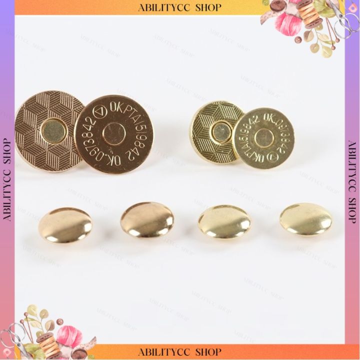 1pcs Butang magnetic 18mm button magnetic snap magnet | Lazada