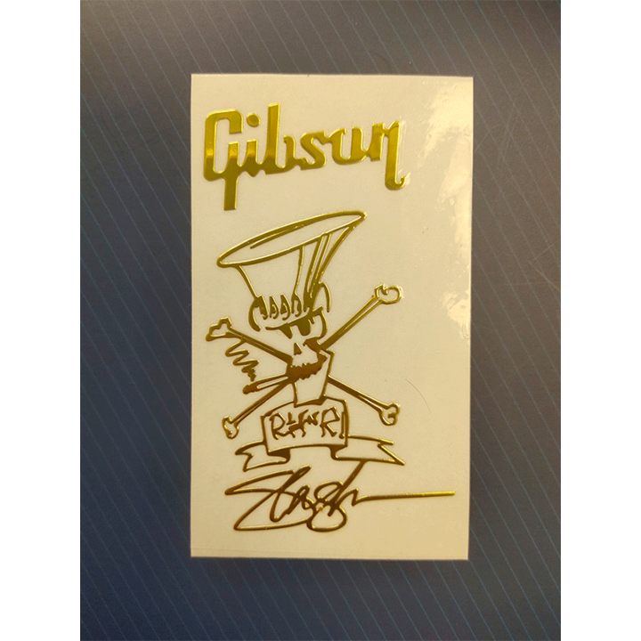 Gibson Gibson guitar electric guitar head LOGO metal sticker DIY ...