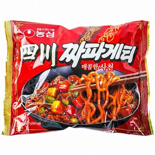 Nongshim Sichuan Spicy JJapagetti Black Bean Ramen 137g | Lazada PH