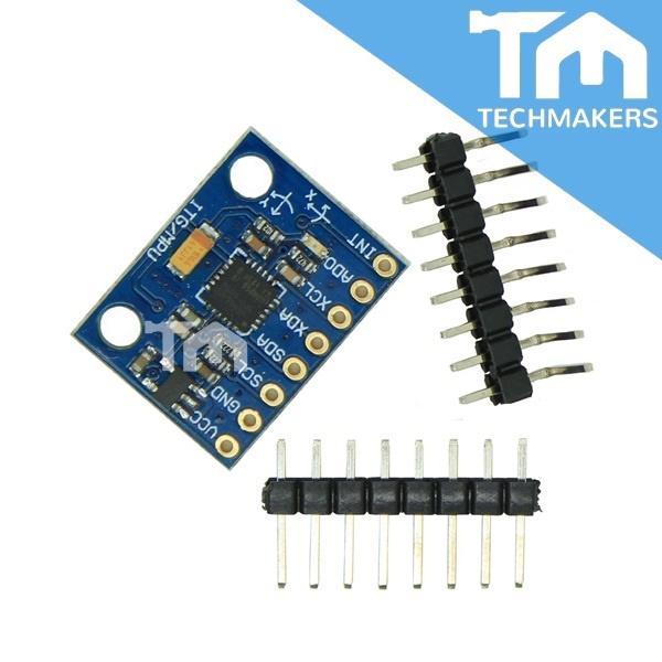 3-Axis Gyro Accelerometer Sensor Module ( GY-521 MPU6050 6050 ...