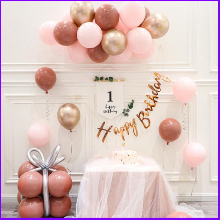 Ins Style Balloon Set Happy Birthday Balloon Set Party Birthday ...