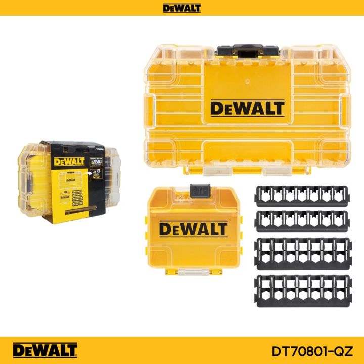 กล่องอุปกรณ์ TOUGH CASE ขนาดกลาง DEWALT รุ่น DT70801-QZ | Lazada.co.th