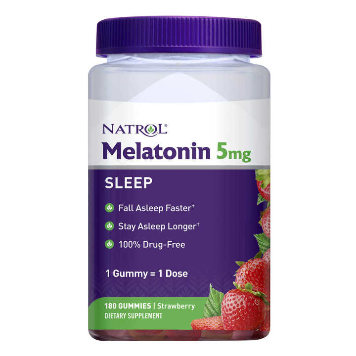 Natrol Melatonin Gummies 5mg Strawberry Flavor | Lazada PH