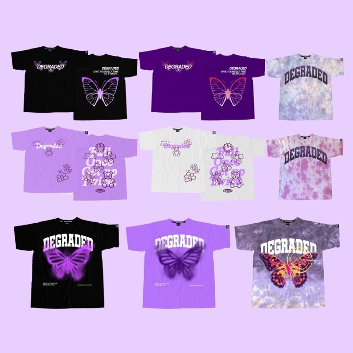 PH SHIRT Lnspired Design Unisex Lavender Collection Tee Blurry ...
