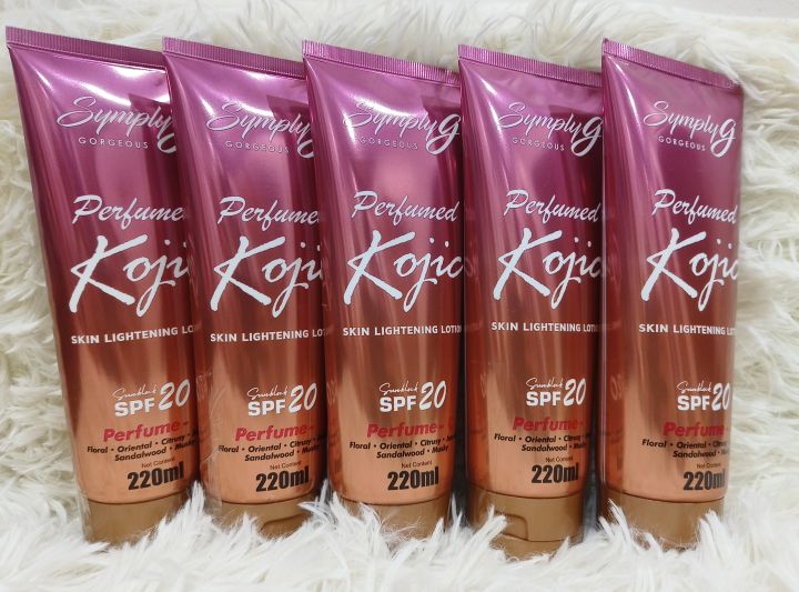 SIMPLY G PERFUME-C KOJIC Lightening Lotion SPF20 | Lazada PH
