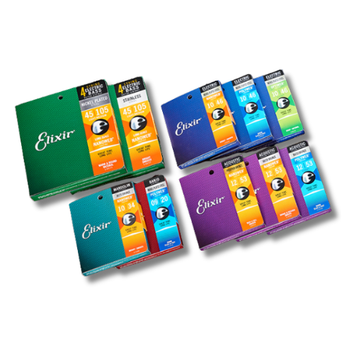 Elixir Nanoweb Acoustic Electric Guitar Strings | Lazada PH