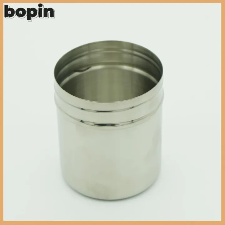 Bopin เครื่องเขย่าช็อคโกแลตสแตนเลสน้ำตาลไอซิ่งผงโกโก้แป้งกาแฟ | Lazada ...