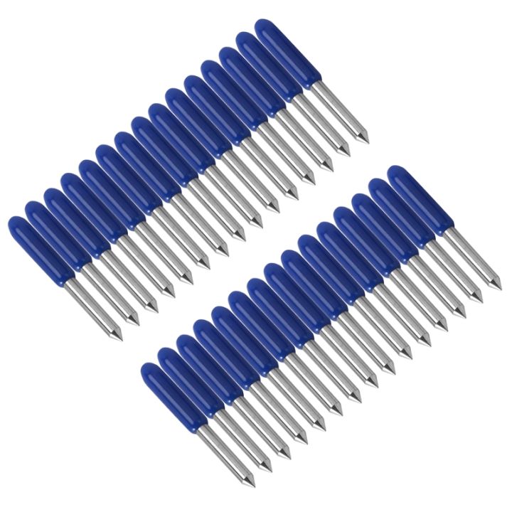 30 Pieces 60 Degree for Cutting Plotter Vinyl Blade Cutter Blade for ...