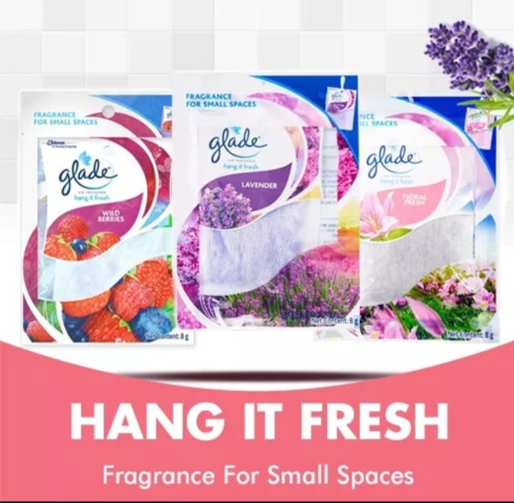 Glade Air Freshener Hang It, 8G | Lazada Singapore