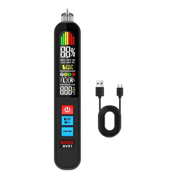 Voltage Indicator Meter, Digital Voltage Tester Pen Phase Sequence ...