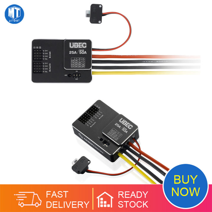 Hobbywing UBEC 25A HV 3-18S โมดูล25A ภายนอกสำหรับ DIY FPV Mini Racing ...