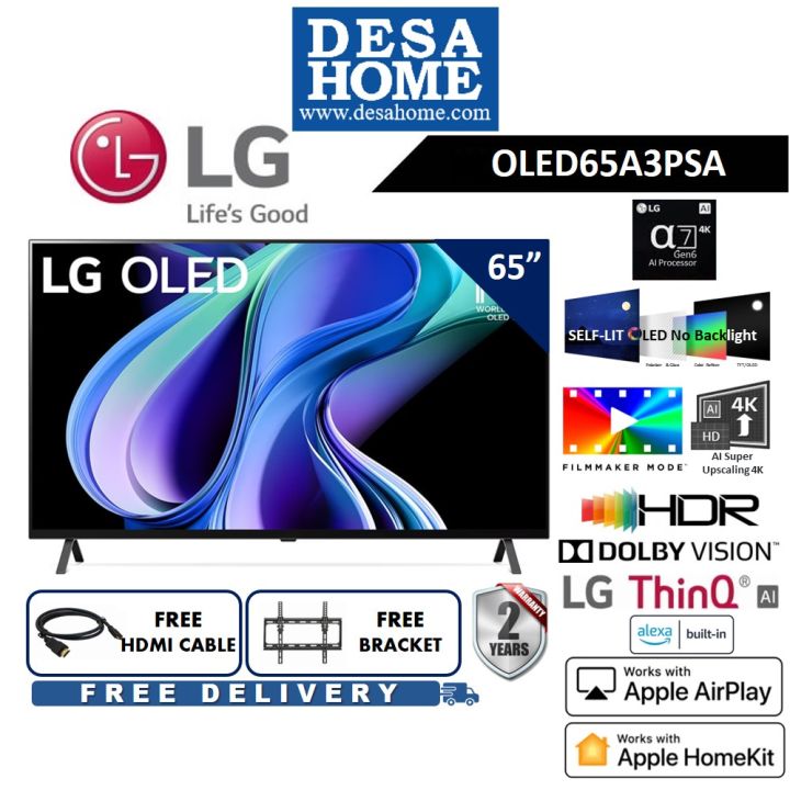 [2023 NEW MODEL][FREE DELIVERY] LG OLED65A3PSA REPLACE OLED65A2PSA 65" A3 4K SMART SELF-FIT OLED ...