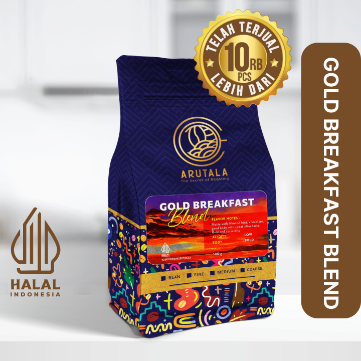 ARUTALA Kopi Gold Breakfast Blend 500 gram | Lazada Indonesia
