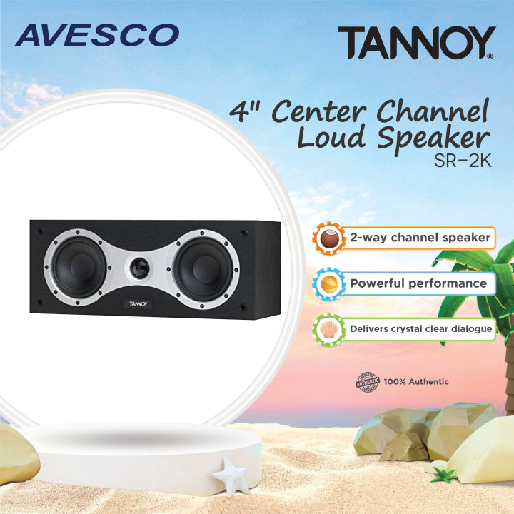 Tannoy Revolution DC4LCR 4" Full-range Dual Concentric™ HiFi Center ...