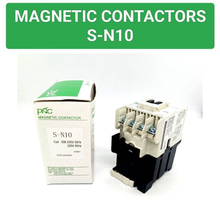 ทักเชท แม็กเนติก Magnetic PNC Sn10 S-n10 208-220vac ของแท้ ของใหม่ ส่ง ...