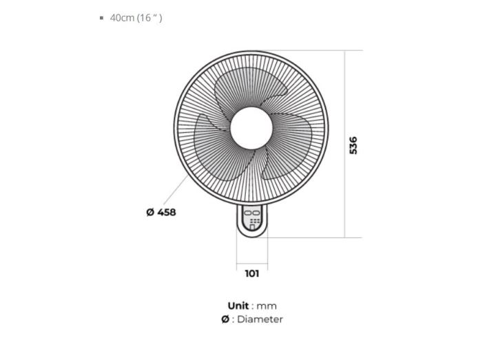 KDK M40MS WALL FAN / FREE EXPRESS DELIVERY | Lazada Singapore