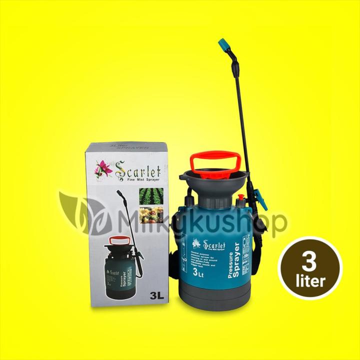 SPRAYER SCARLET 3 LITER ALAT SEMPROT PRESSURE | Lazada Indonesia