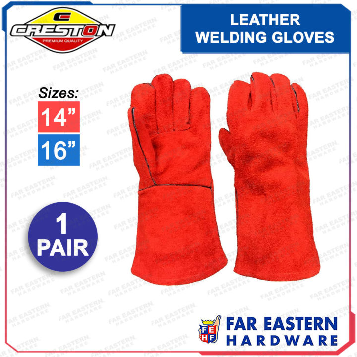 CRESTON Leather Welding Gloves CRHT | Lazada PH