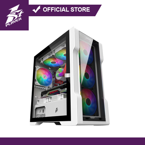 1STPLAYER TRILOBITE TG-3 MID-TOWER GAMING CASE W/ TG SIDE & FRONT/ M ...