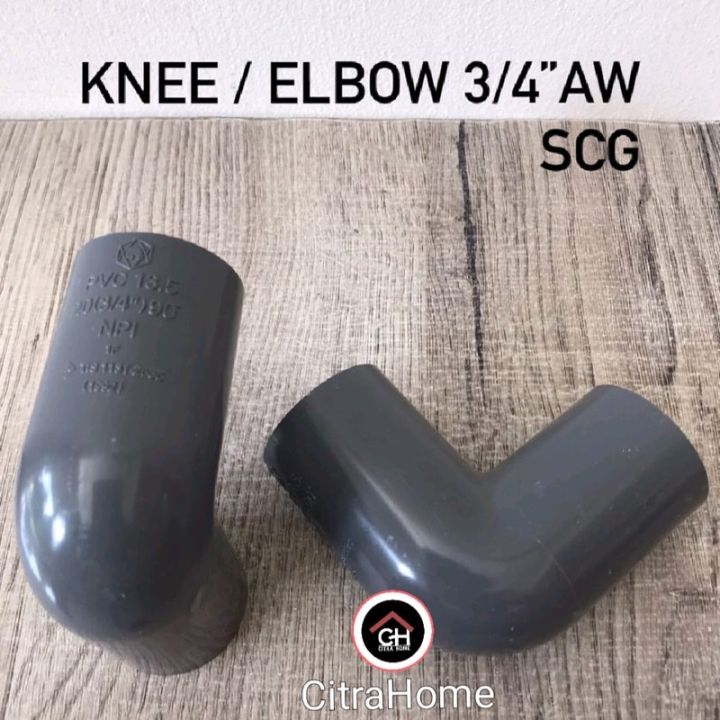 Knee Elbow PVC 3/4” AW SCG | Lazada Indonesia