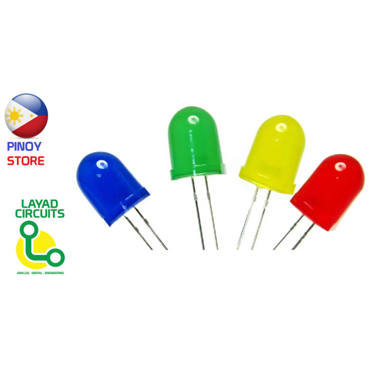 10mm LED F10 large LEDs light emitting diode indicator pilot LED Arduino indicators | Lazada PH