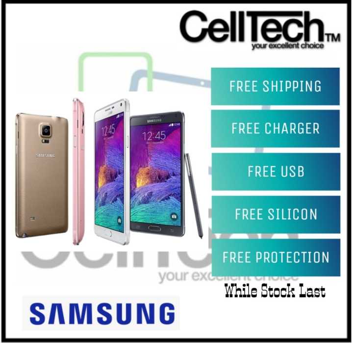 SAMSUNG Galaxy Note 4 (N910) 32GB Smartphone [Imported] As New ...