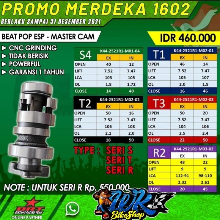 NOKEN AS BRT BEAT POP/SCOOPY ESP (Starter halus) ( S4 /T1 / T2 / T3 / R2) | Lazada Indonesia